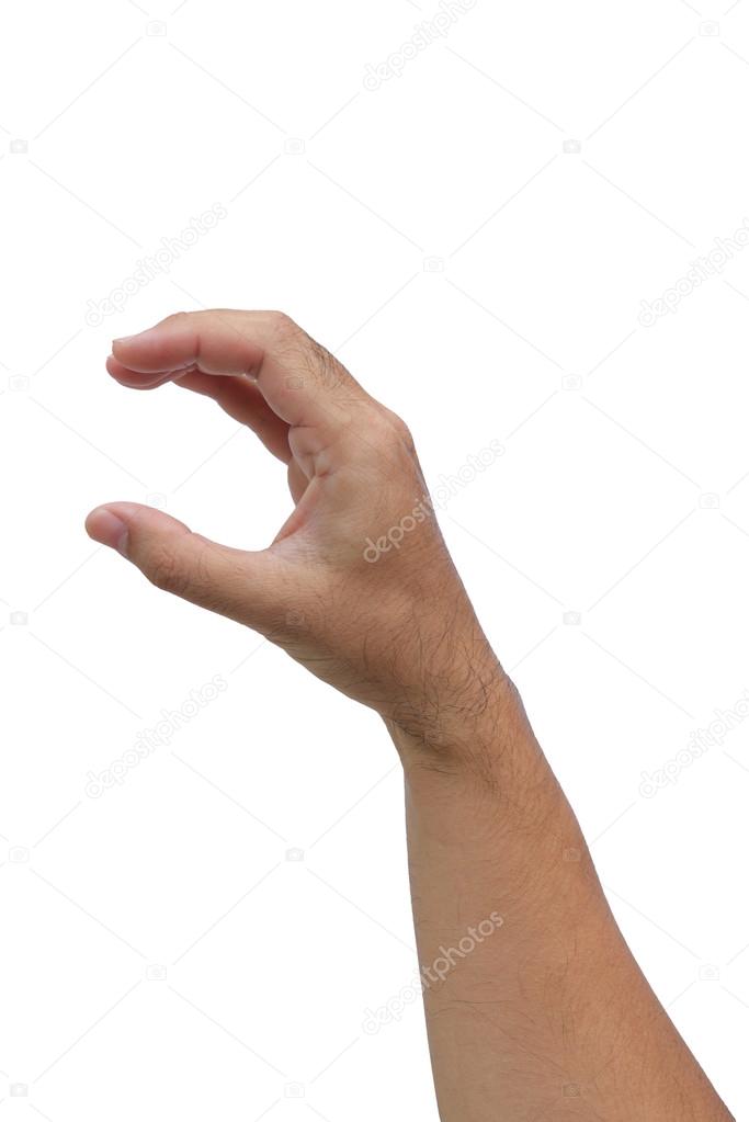 Man hand symbol — Stock Photo © PathomP #49343951
