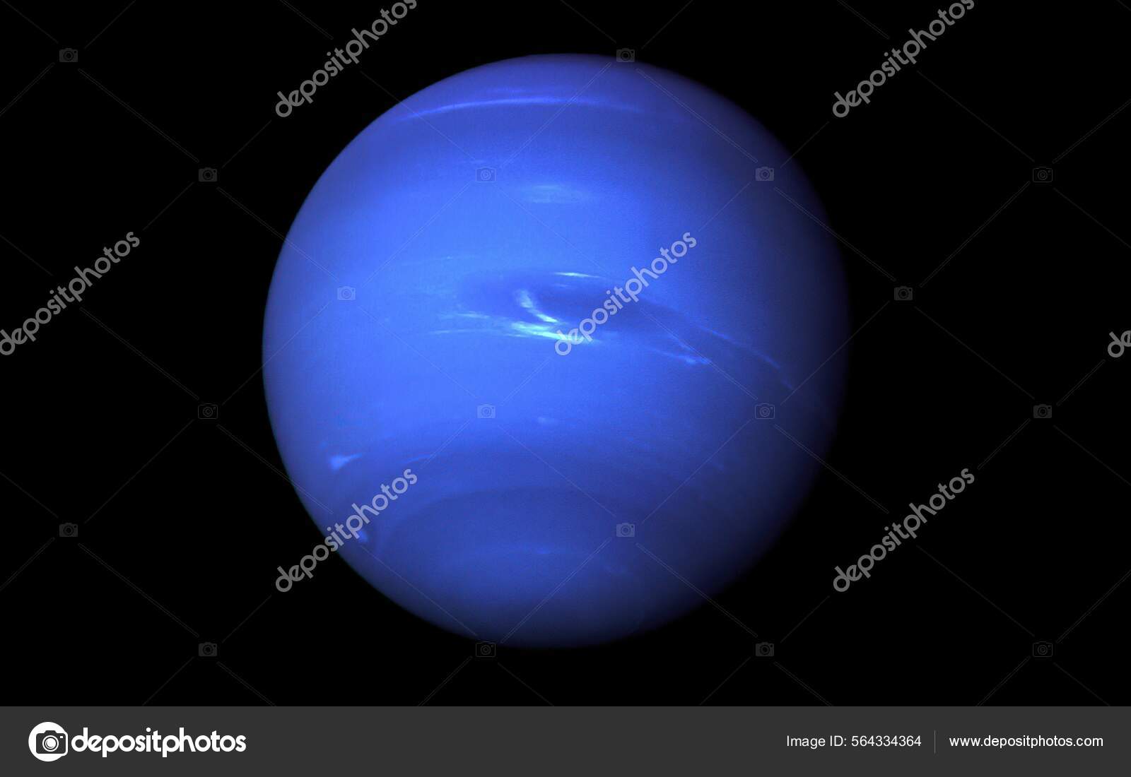 Neptune Planet Surface Texture Blue Planet Neptune Is Showing Its