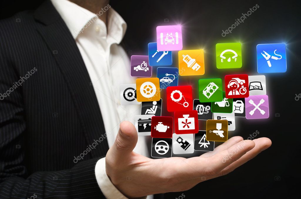 Garage applications — Stock Photo © zagandesign #24621849