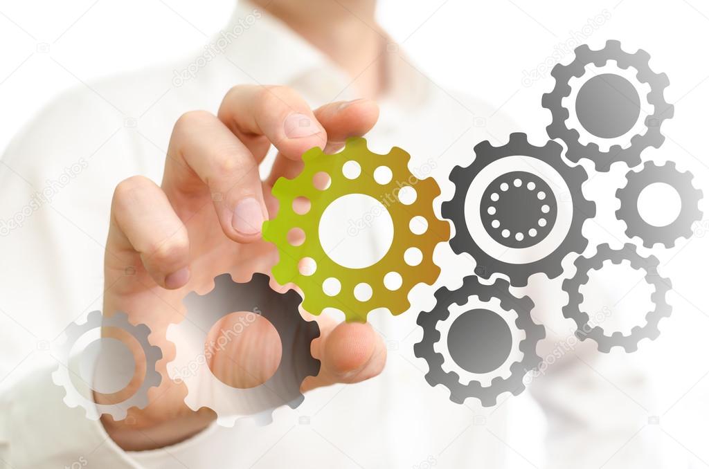 Cogwheels — Stock Photo © zagandesign #30561199