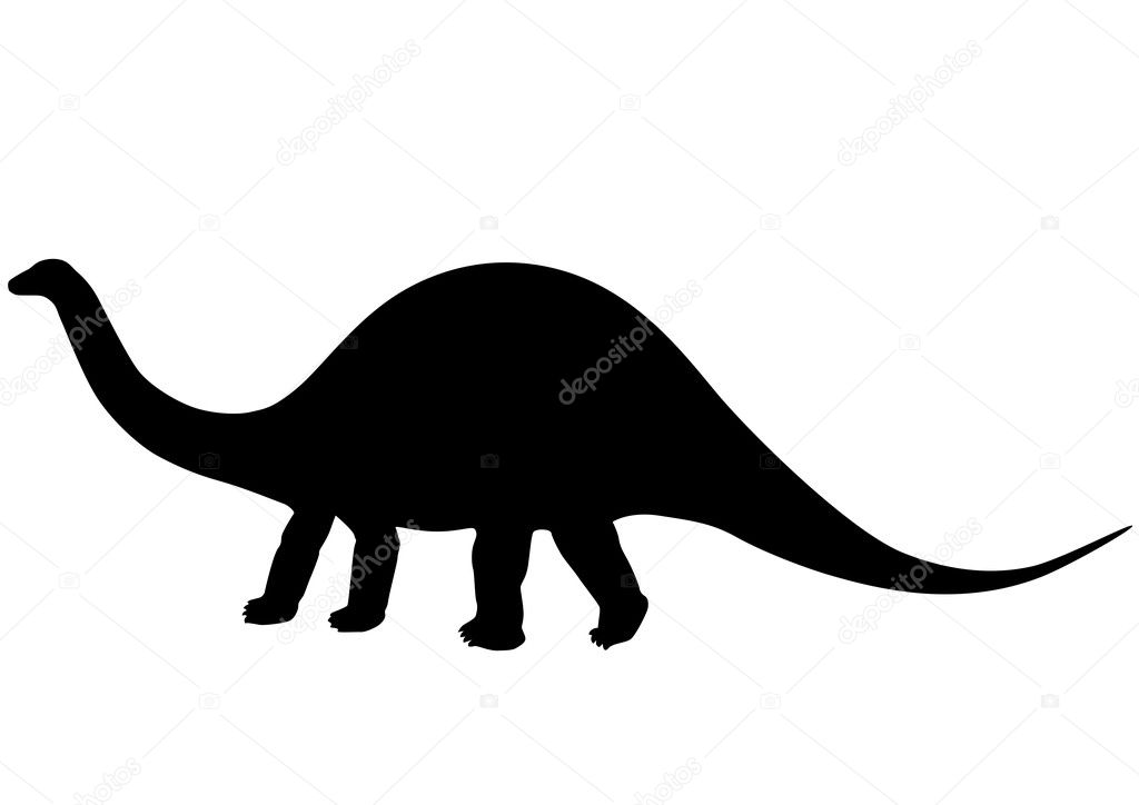 Brachiosaurus Silhouette