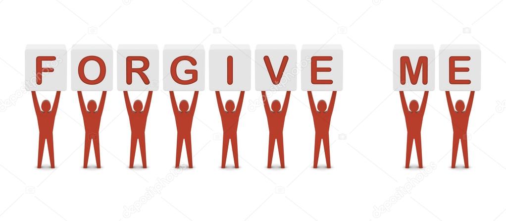 Forgive Me Clipart