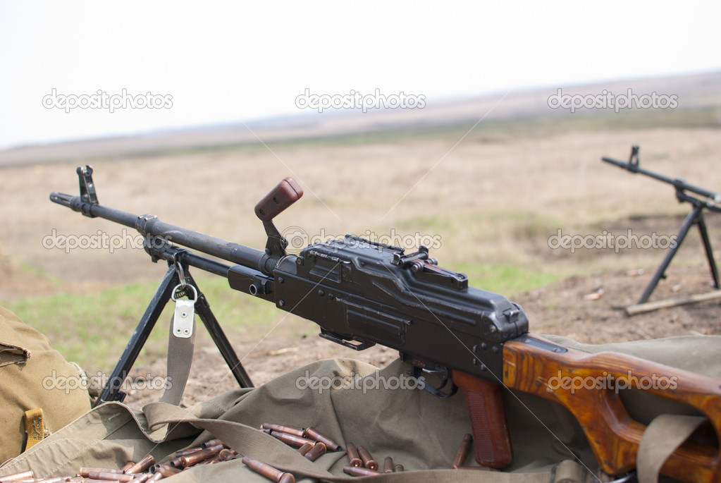 PK machine gun — Stock Photo © foldenberg2 #24399921