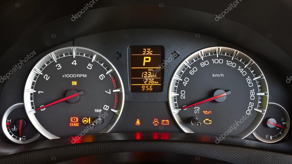 Car dashboard — Stock Photo © cowardlion #29233329