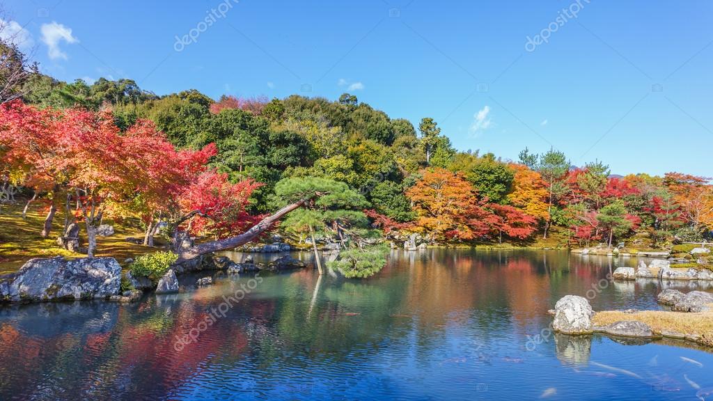 Tenryuji Sogenchi Pond Garden a UNESCO World Heritage Site in Kyoto ...