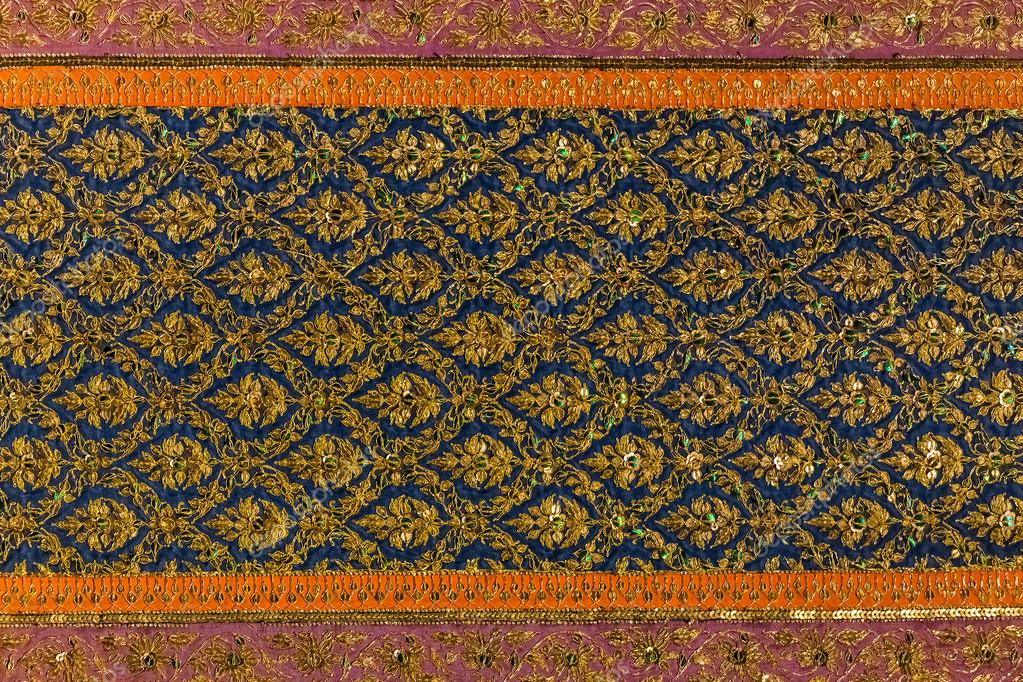 Thai Traditional Fabric Pattern Stock Photo by ©cowardlion 51368295