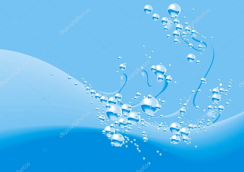Fondo de agua azul vector, gráfico vectorial © pepeemilio2 imagen #24972035