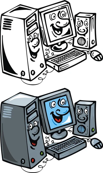 100,000 Computer cartoon Vector Images | Depositphotos