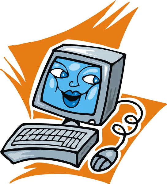 Cartoon computer Stock Vector Image by ©clairev #2147856