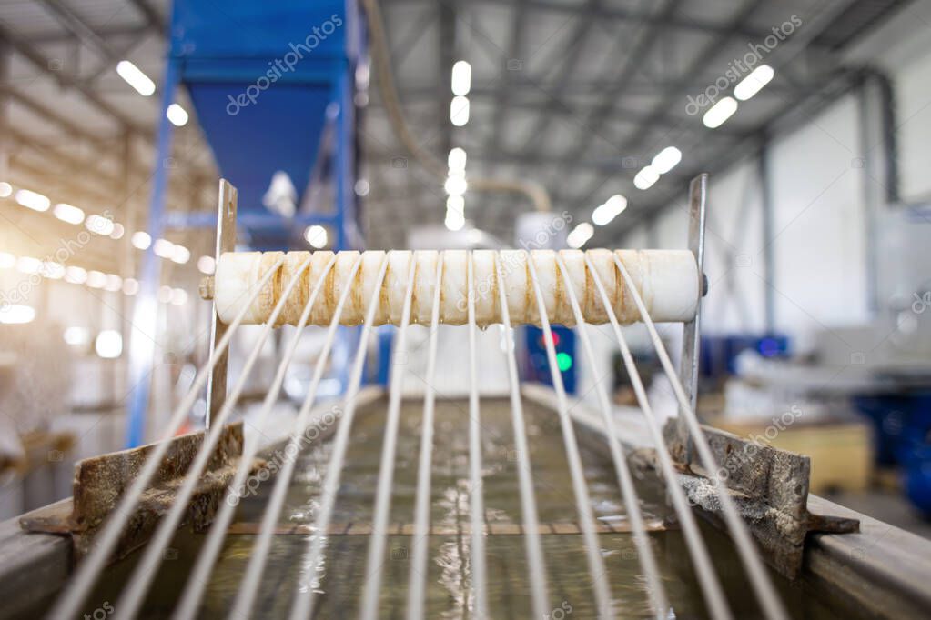 El proceso técnico para la producción de hilos de polipropileno para su ...