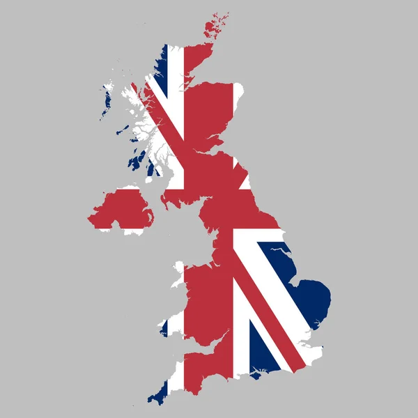 3,957,290 Uk map with flag Vector Images | Depositphotos