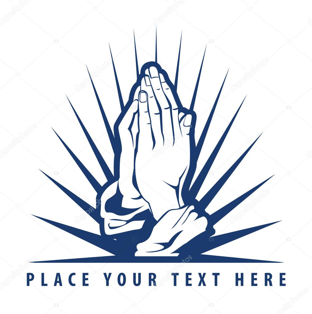 Illustration of praying hand Stock Vector by ©indomercy2012 35288019