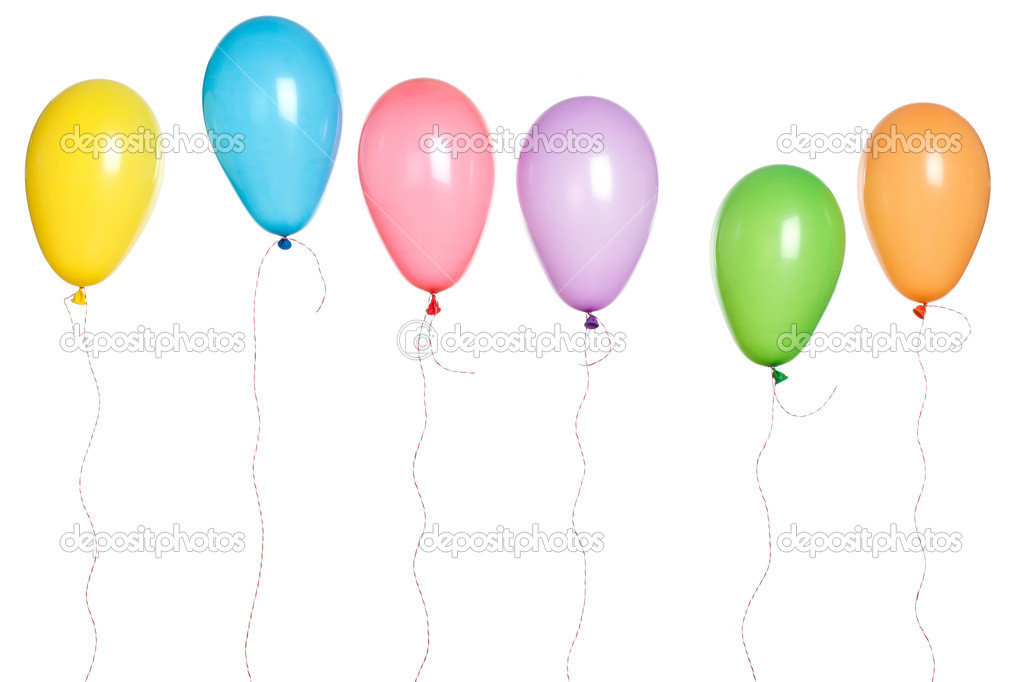 Party - Balloons in a Row Stock Photo by ©MichaelJayFoto 21802609