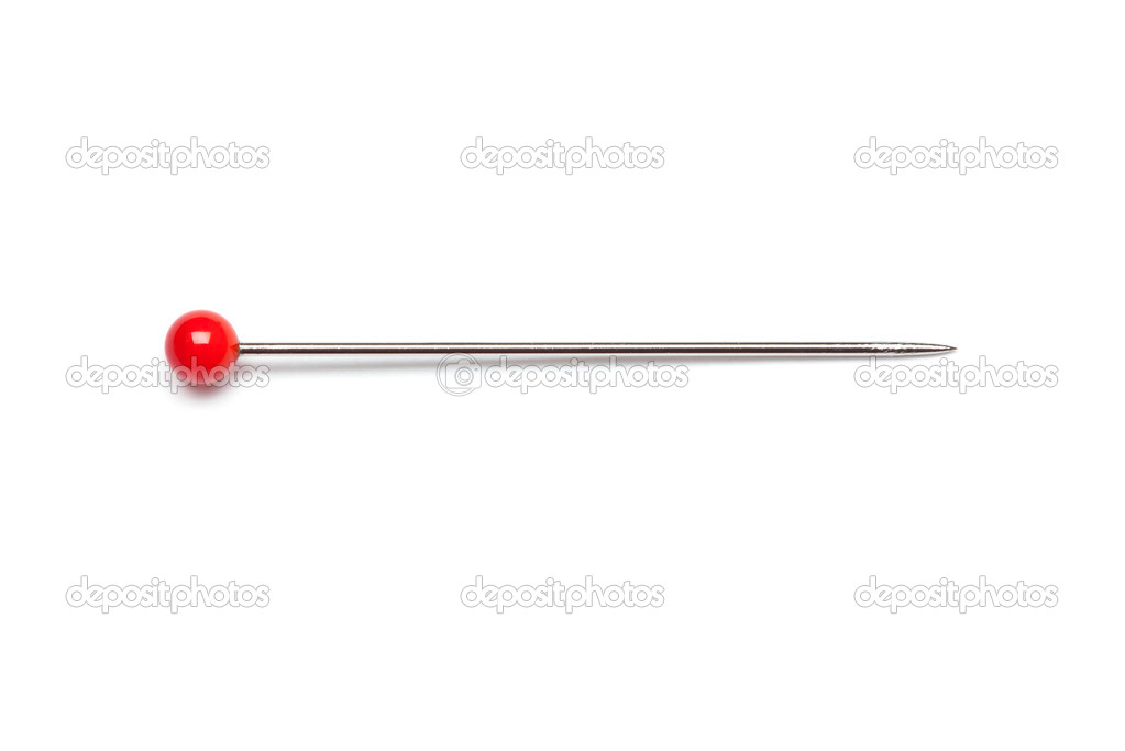 Single isolated Needle Pin Stock Photo by ©MichaelJayFoto 23618673