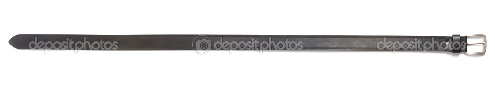 Black leather belt, isolated, cutout Stock Photo by ©MichaelJayFoto ...