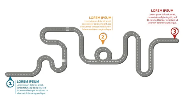 Business Workflow Roadmap Infographic Flat Lay Style Portrait Format ...