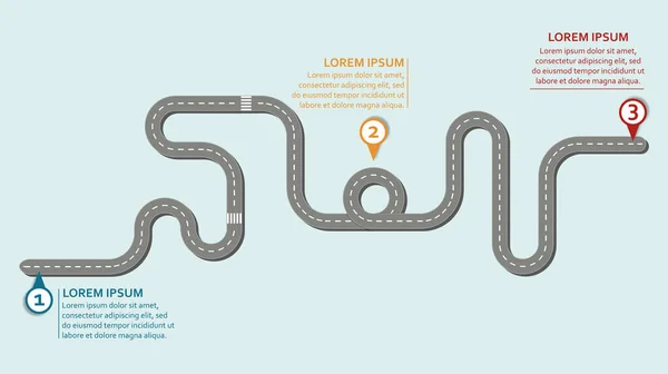 Business Workflow Roadmap Infographic Flat Lay Style Portrait Format ...