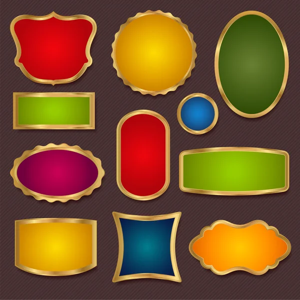 Red Vector Price Tags — Stock Vector © human_306 #6252255