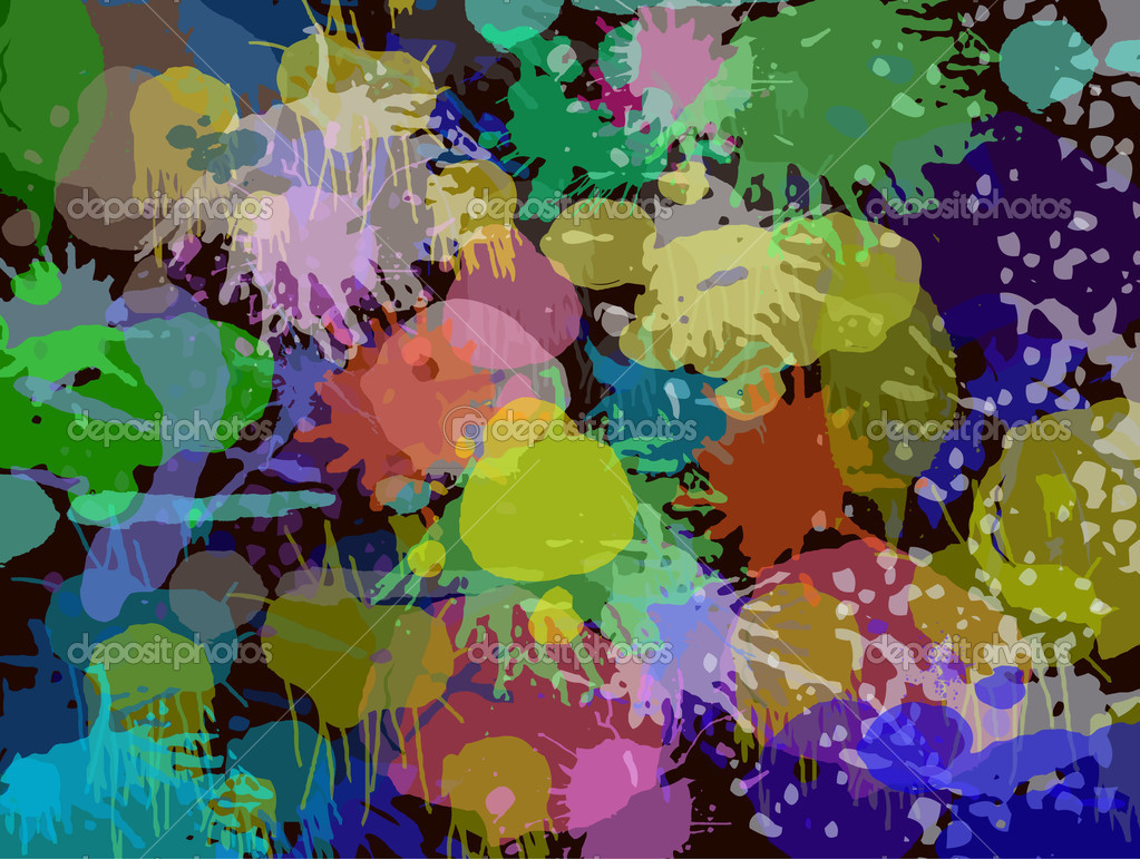 Fondo salpicado Vector de stock #20006865 de ©Szteev