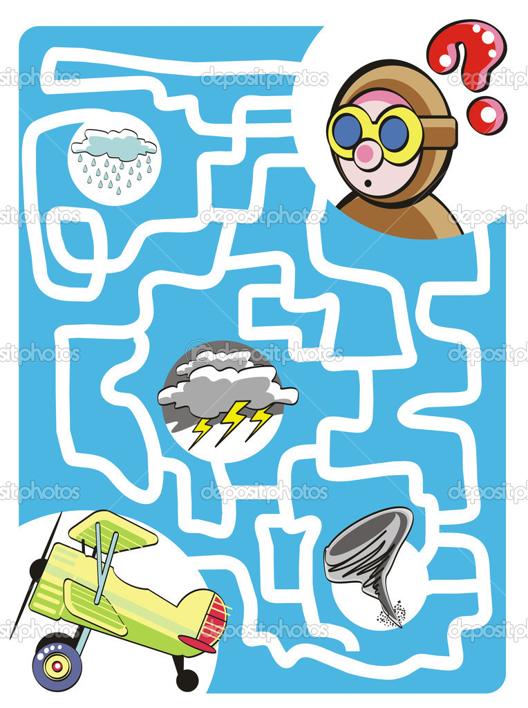 The pilot and his biplane Stock Vector Image by ©PhotoEstelar #32927951