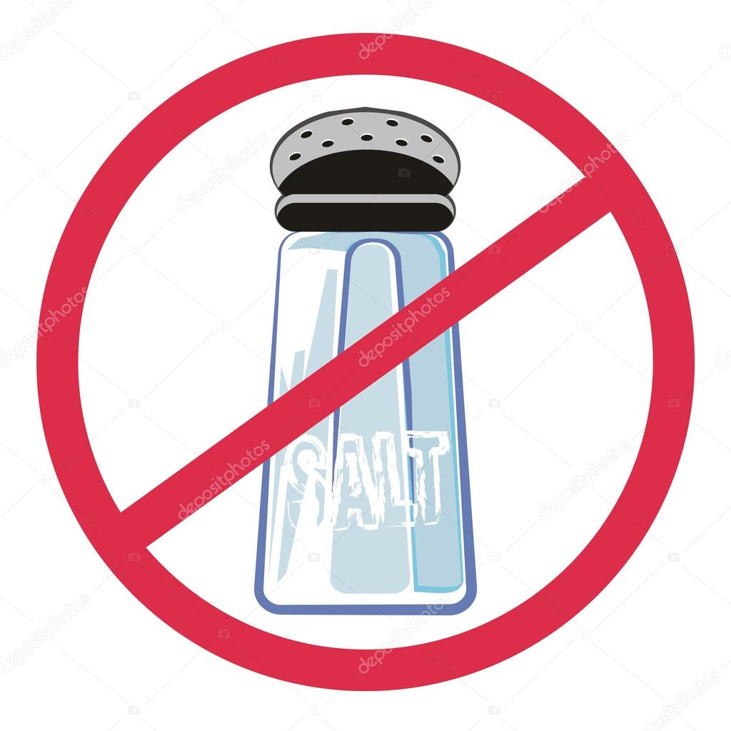 No Salt Clipart