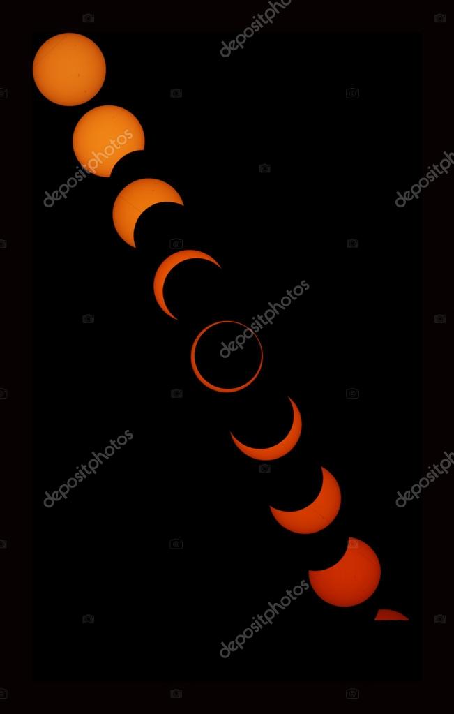 Annular Eclipse Composite — Stock Photo © theroff97 #19154995