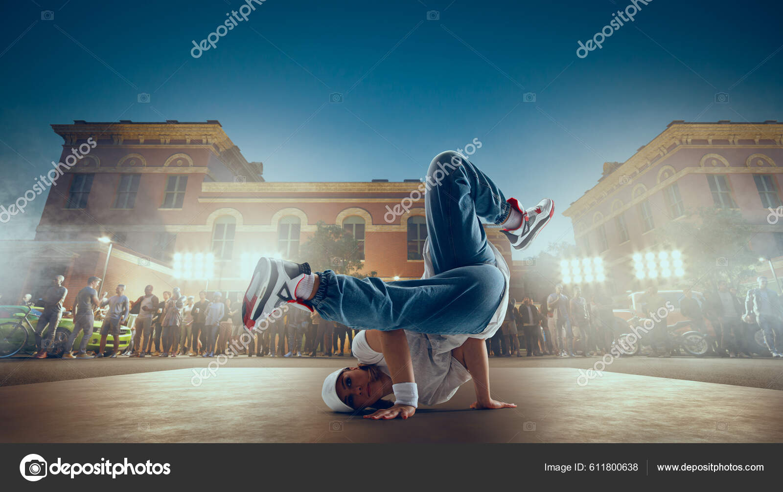 Breakdance Windmill Wallpaper