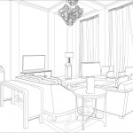 3D Graphical drawing interior Stock Vector Image by ©polina21 #37962171