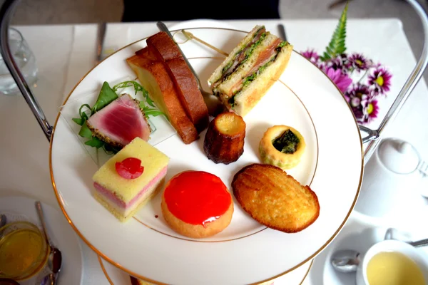 Afternoon tea pastries and cakes Stock Photo by ©photographjoe 37060473