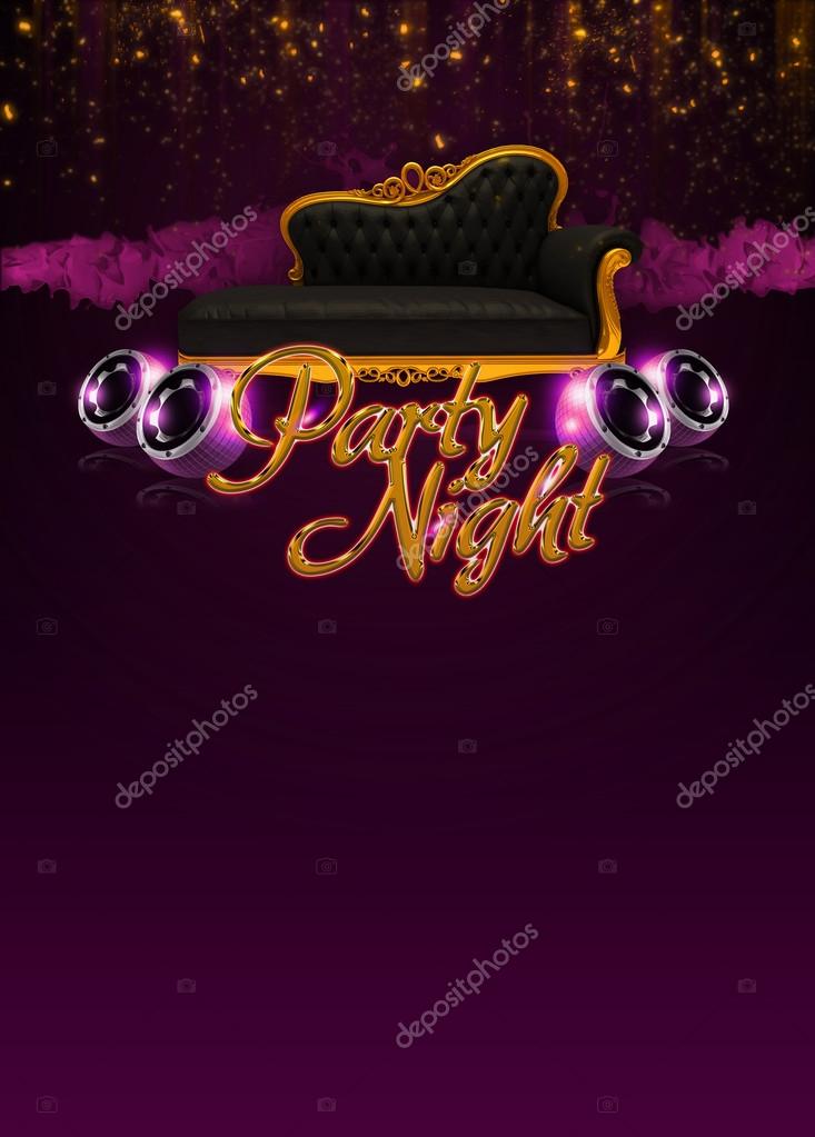 Disco invitation background Stock Photo by ©IstONE_hun 30315189