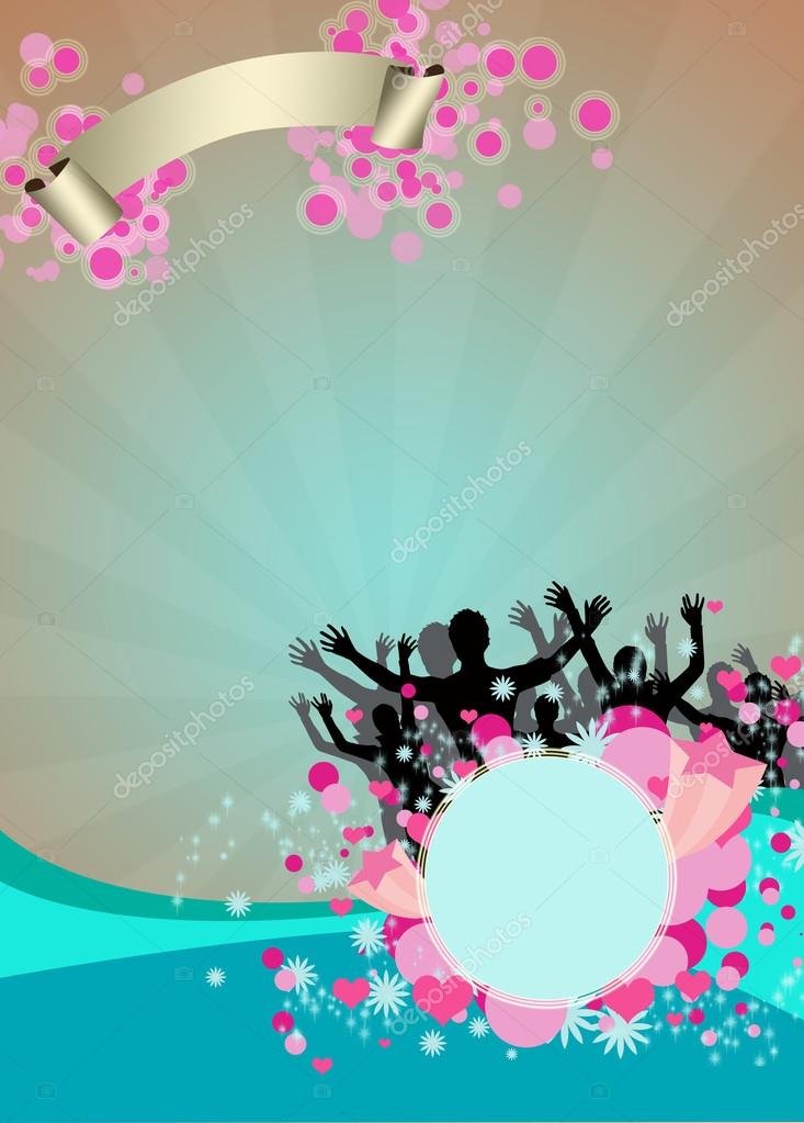 Party invitation background Stock Photo by ©IstONE_hun 35972897