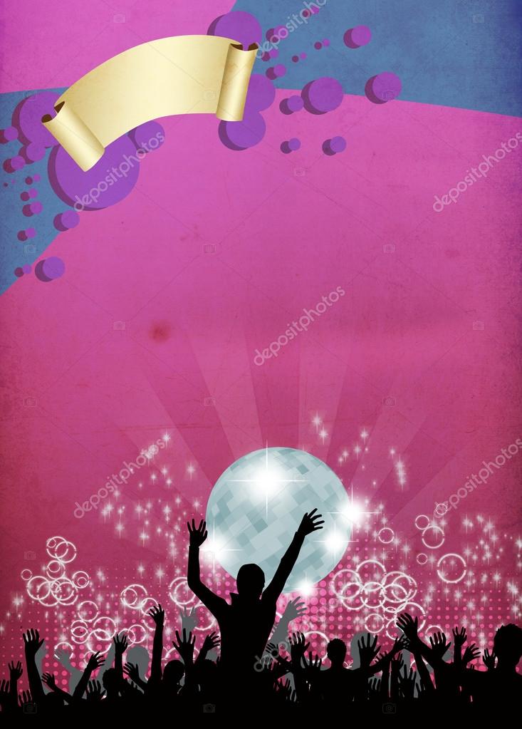 Party invitation background — Stock Photo © IstONE_hun #35973535