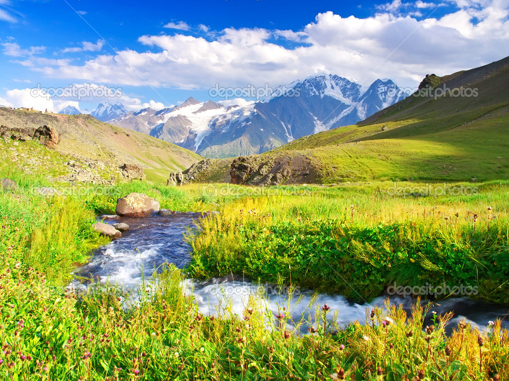 Mountain stream — Stock Photo © biletskiy_e #20794139 Mountain stream — Stock Photo © biletskiy_e #20794139