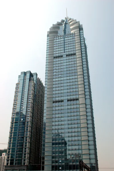 Modern Chinese skyscraper Stock Photo by ©bartekchiny 21787201