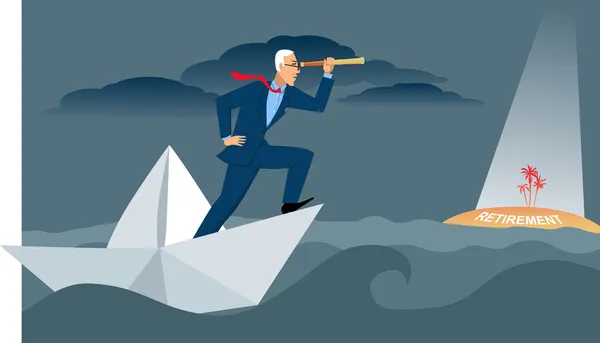 Retirement goals Vector Art Stock Images | Depositphotos