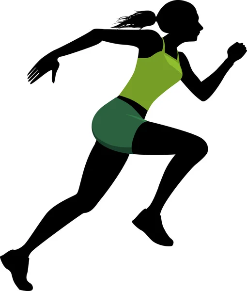 100,000 Female runner Vector Images | Depositphotos