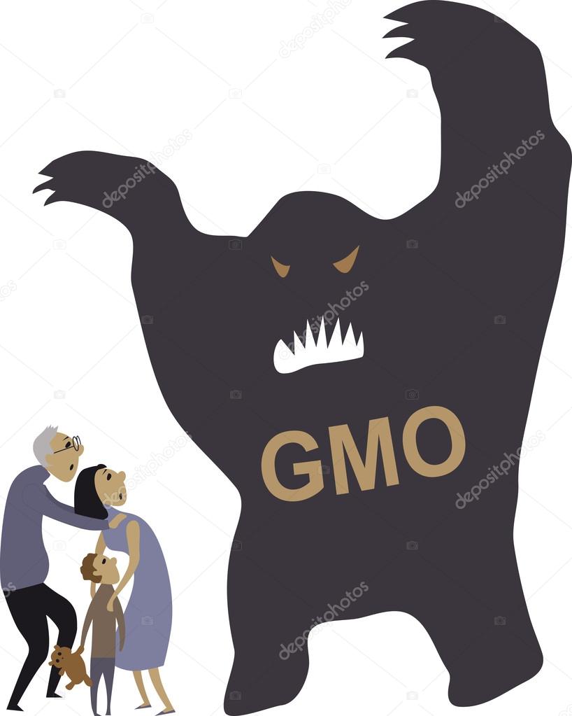 GMO monster Stock Vector Image by ©Aleutie #47581755