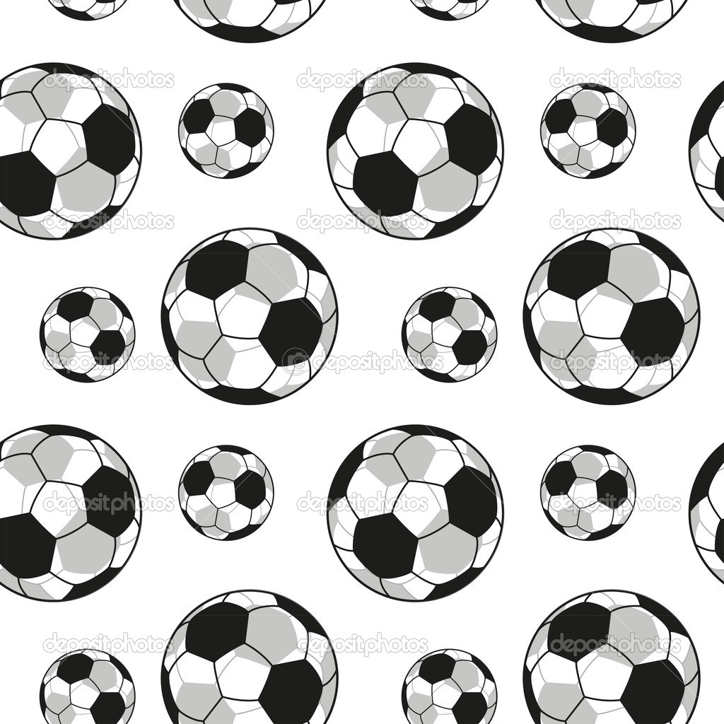Seamless Football Repeating Background — Stock Vector © fstockluk #19496113