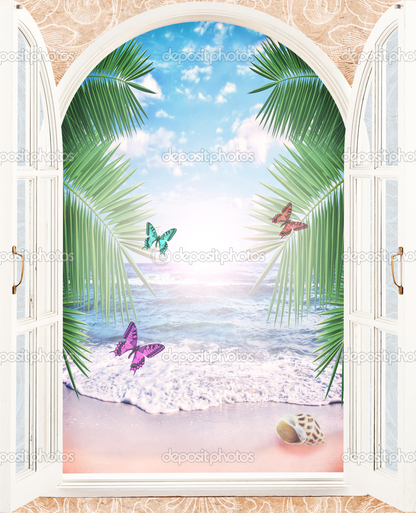 Open window Stock Photo by ©qwerty2013 22033419