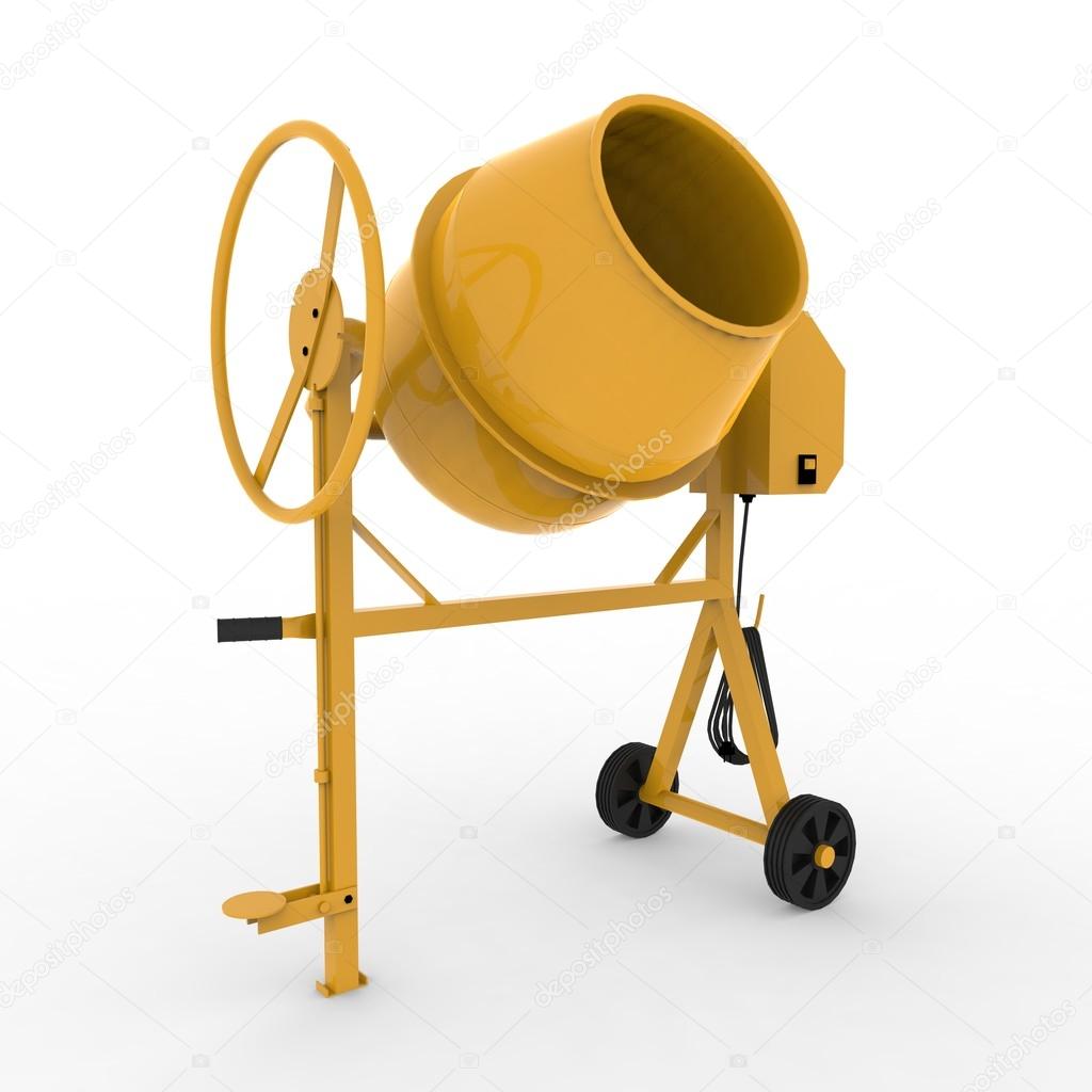 Cement Mixer Clipart
