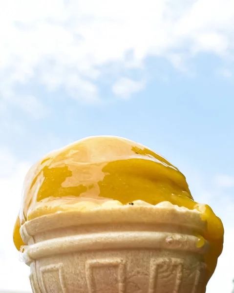 Yellow ice cream Stock Photos, Royalty Free Yellow ice cream Images ...