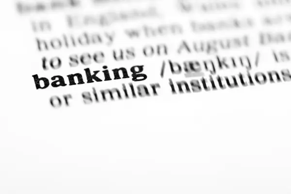 Bank word dictionary — Stock Photo © lambroskazan #19643893