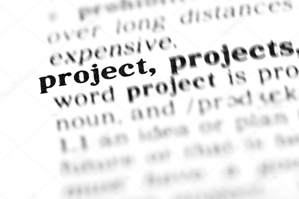 Project word dictionary — Stock Photo © lambroskazan #19645121