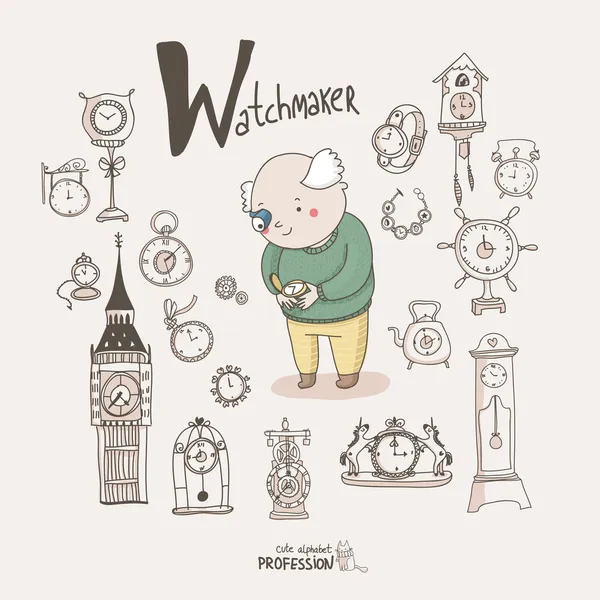 Watchmaker Clipart