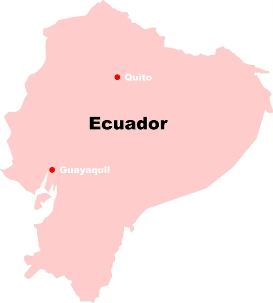 Territorio de ecuador en el mapamundi Stock Photos, Royalty Free ...