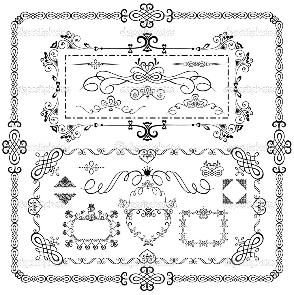 Vintage frames Stock Vector Image by ©antonovaolena #19580151 Vintage frames Stock Vector Image by ©antonovaolena #19580151