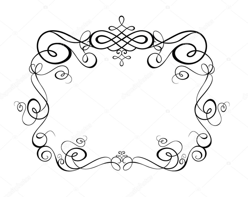 Black frame Stock Vector by ©antonovaolena 21245033