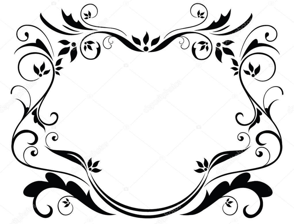 Black frame Stock Vector by ©antonovaolena 21294793