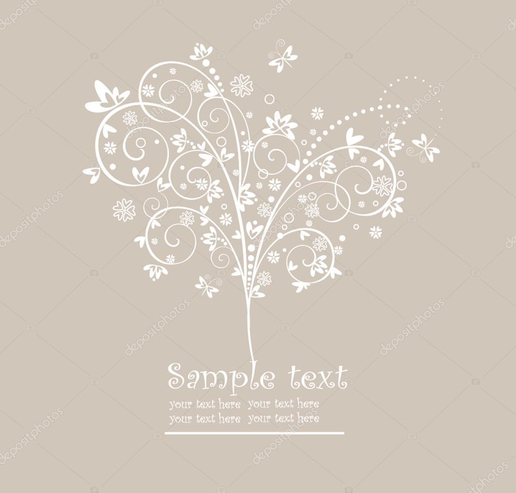 Wedding tree Stock Vector Image by ©antonovaolena #21376779