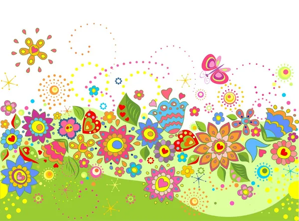 Summery background Vector Art Stock Images | Depositphotos
